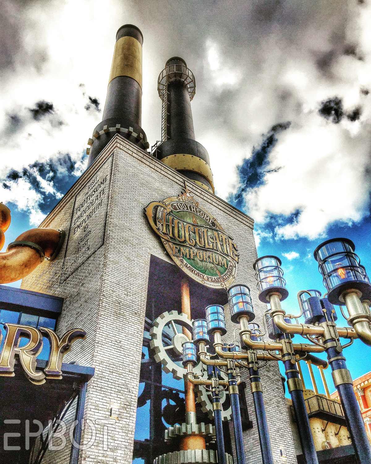 EPBOT: PHOTO TOUR: Orlando's New Steampunk Chocolate Factory!