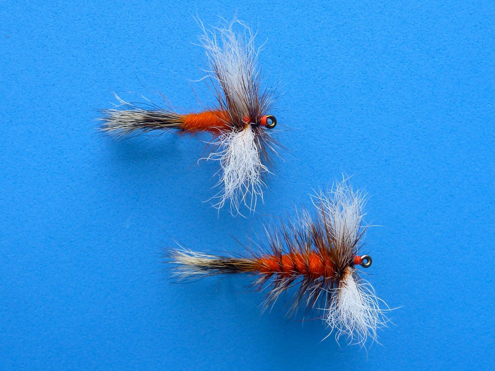 Atlantic Salmon Flies: Ausable Wulff and Bomber: Enlarged Trout Flies for Atlantic Salmon