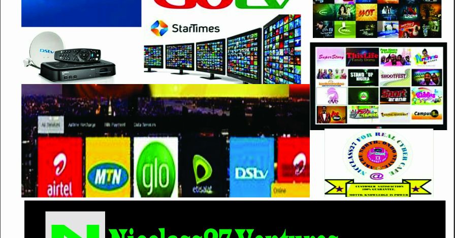 NICCLASS 27 Ventures: Data Dstv Gotv Startimes at affordable prices