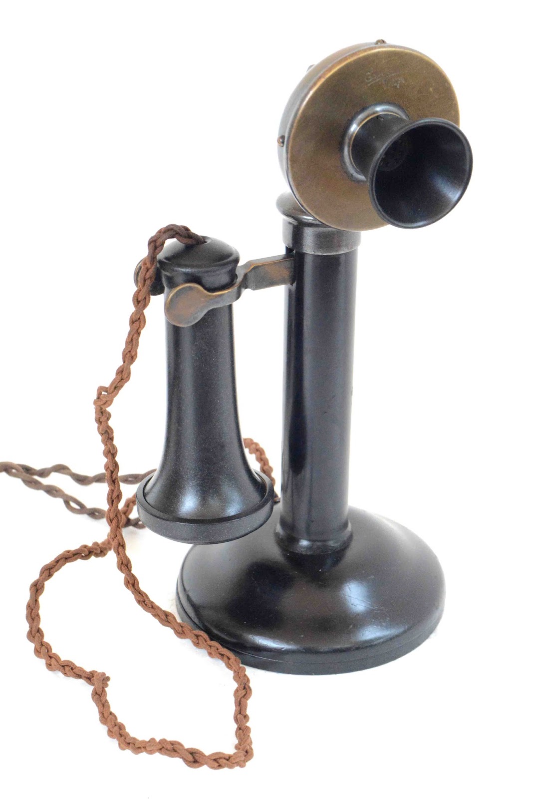 Old Vintage Gallery: Telepon Antik "Ericsson Candlestick" Circa 1912 "Rare"