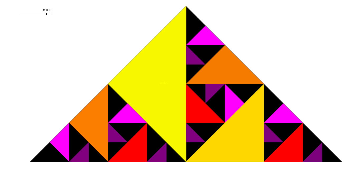 seek echo: A Fibonacci triangle