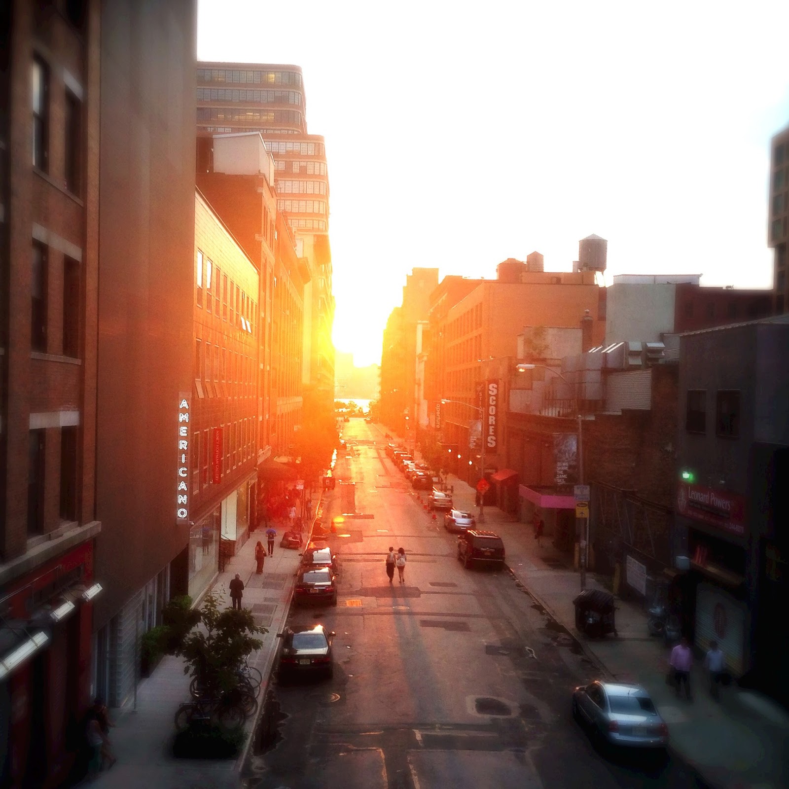 Sunset on The High Line