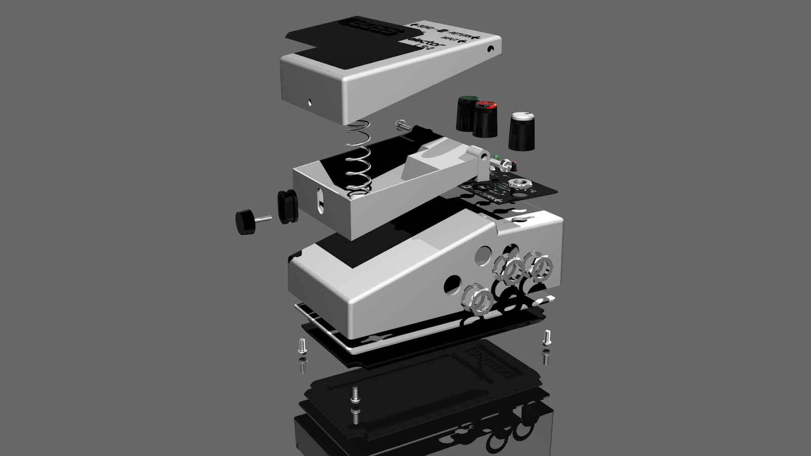Reverse Engineered Object: HD Render and Exploded View