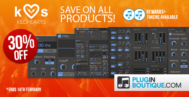Kilohearts released Transient Shaper and announced 30% OFF Sale - SYNTH ANATOMY