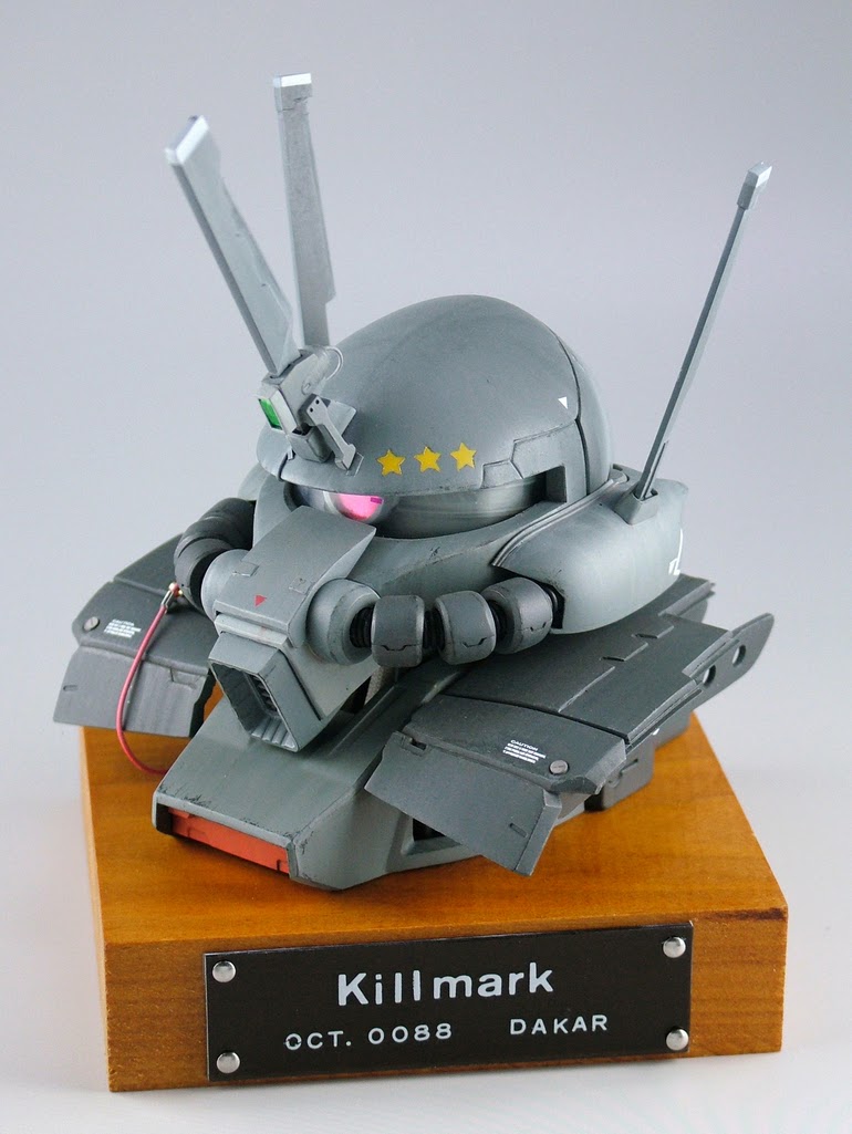 Zaku III Head Display - Custom Build - Gundam Kits Collection News and ...