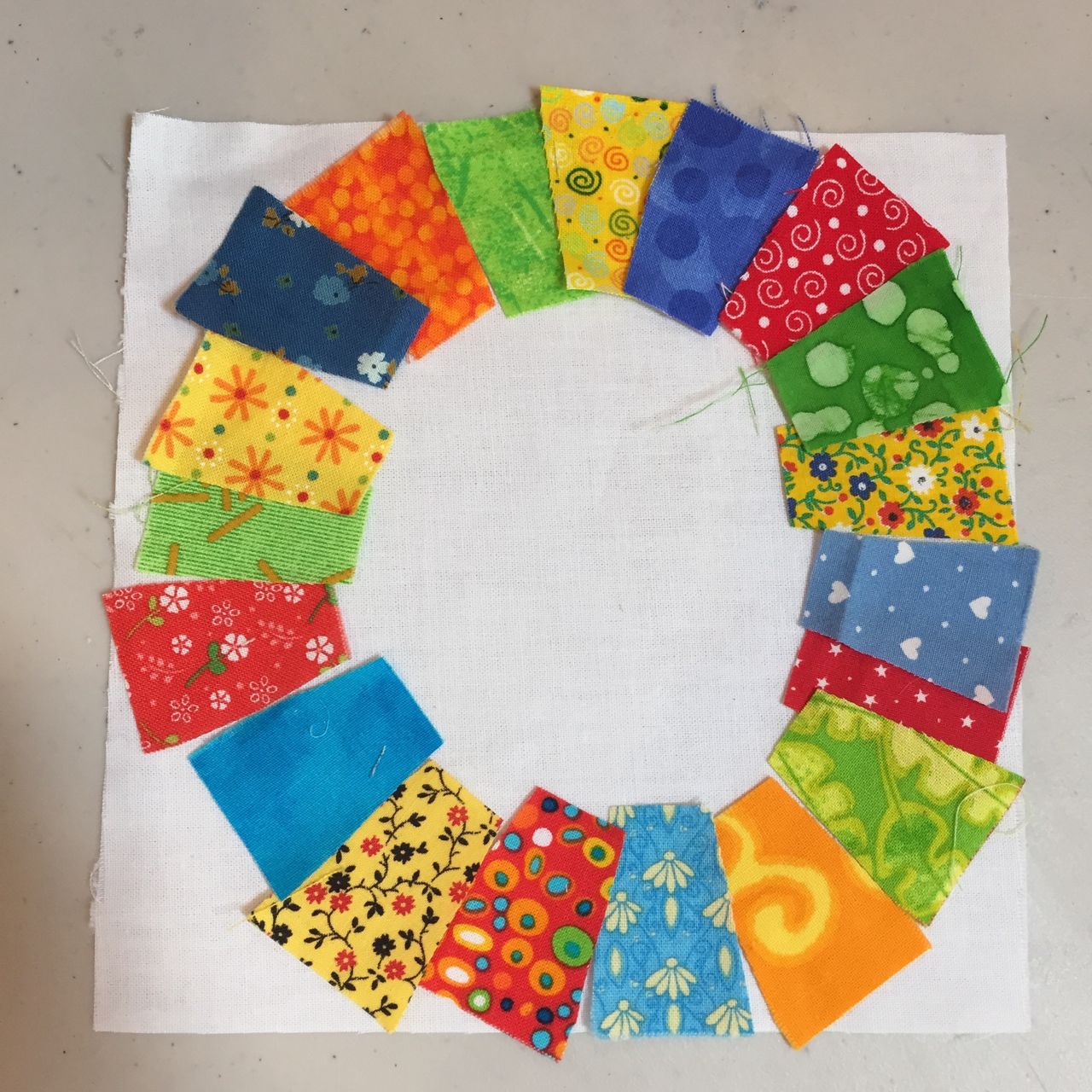 Snippets 'n' Scraps: Sewing Circles