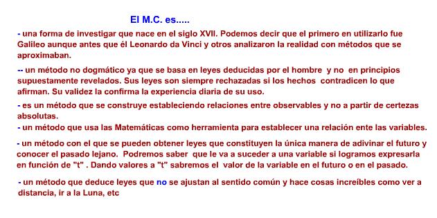 LA CIENCIA AHORA: El Metodo Científico