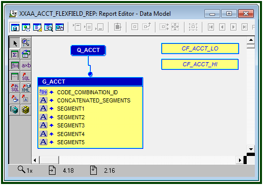 Oracle Applications: AOL - Creating a Custom Account Flex Field Parameter for Concurrent Program ...