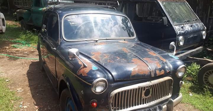 Dijual Mobil Antik Kuno FIAT Kupu2 Hitam - LAPAK MOBIL DAN MOTOR BEKAS