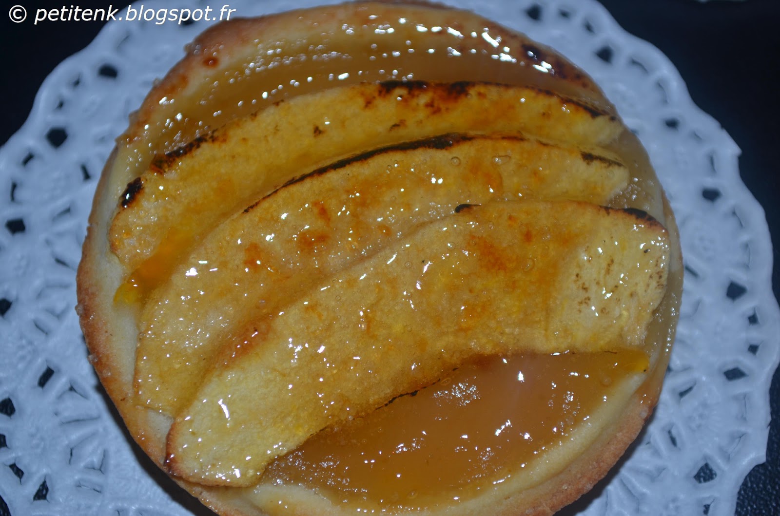 Petit en K: Tartelettes aux pommes et compote vanille