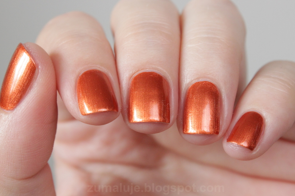 Zu maluje: orly - valley of fire (neon earth - summer 2018 collection)