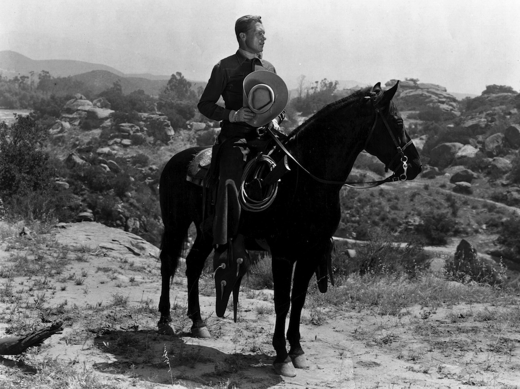 A drifting cowboy: "You betchum, Red Ryder"