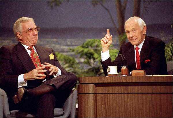 The KEN P.D. SNYDECAST EXPERIENCE: Johnny Carson's desk