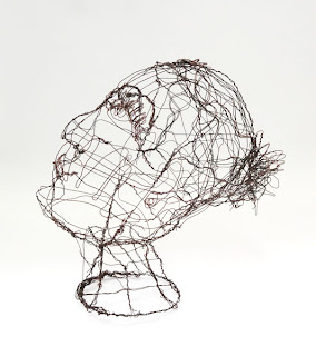 Art At Woodstock: Sculpture: Wire Busts