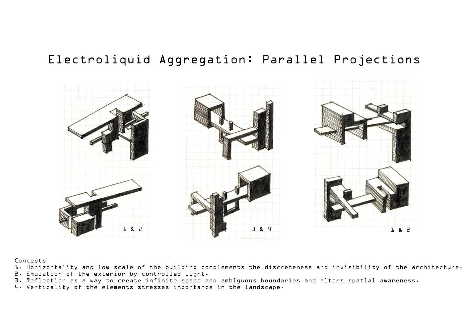 Jen Su Architecture: Parallel projections