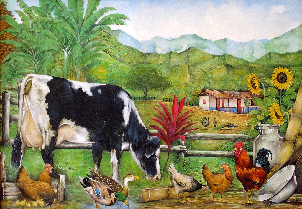 Paisaje con animales - Imagui