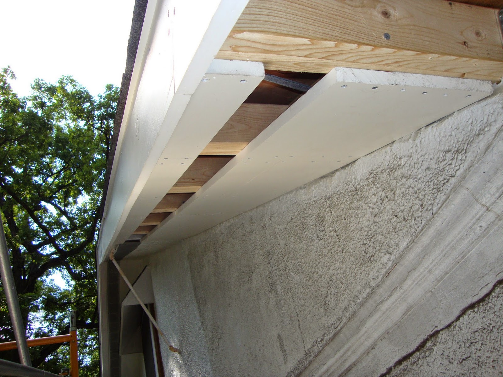 Old House Renovation Methods: Roof Overhang - Soffit Repair & Rebuild