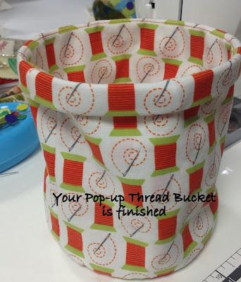 quilary - take a peek over the fence: Pop-Up Scrap/Thread Bin Tutorial