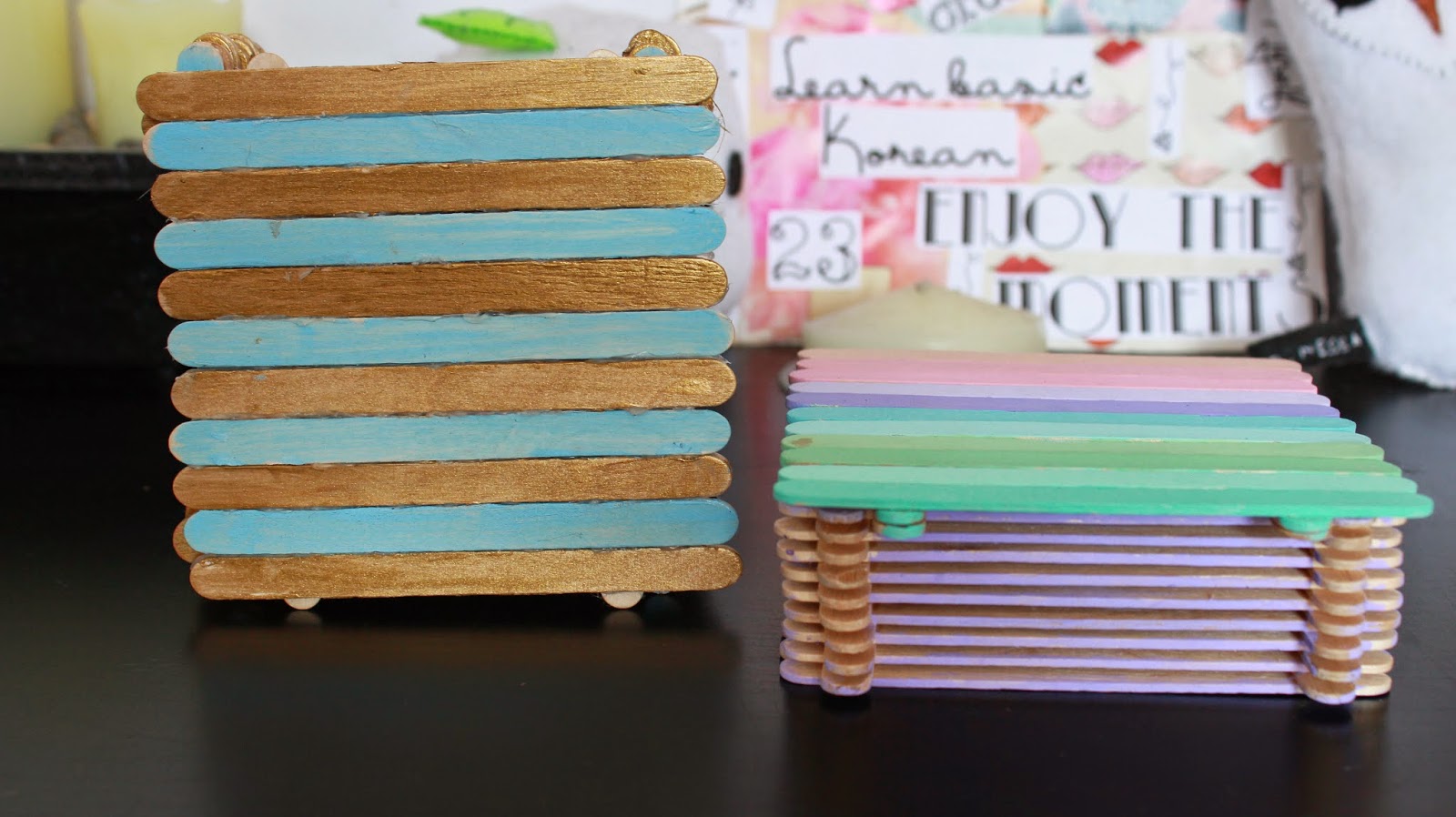A Primrose in Winter: DIY Popsicle Stick Box