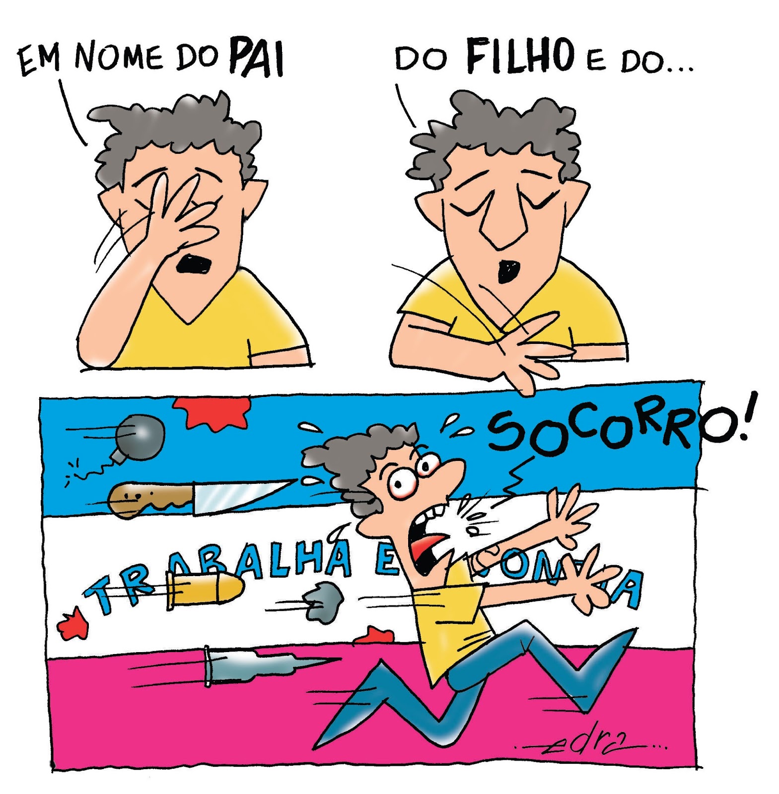 Edra - O Humor Nosso de Cada Dia: Minhas Charges Publicadas em 2017