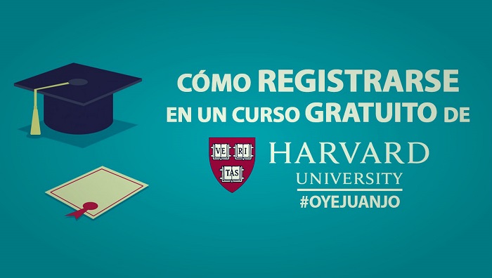 Cómo registrarse en un curso gratuito de la Universidad Harvard