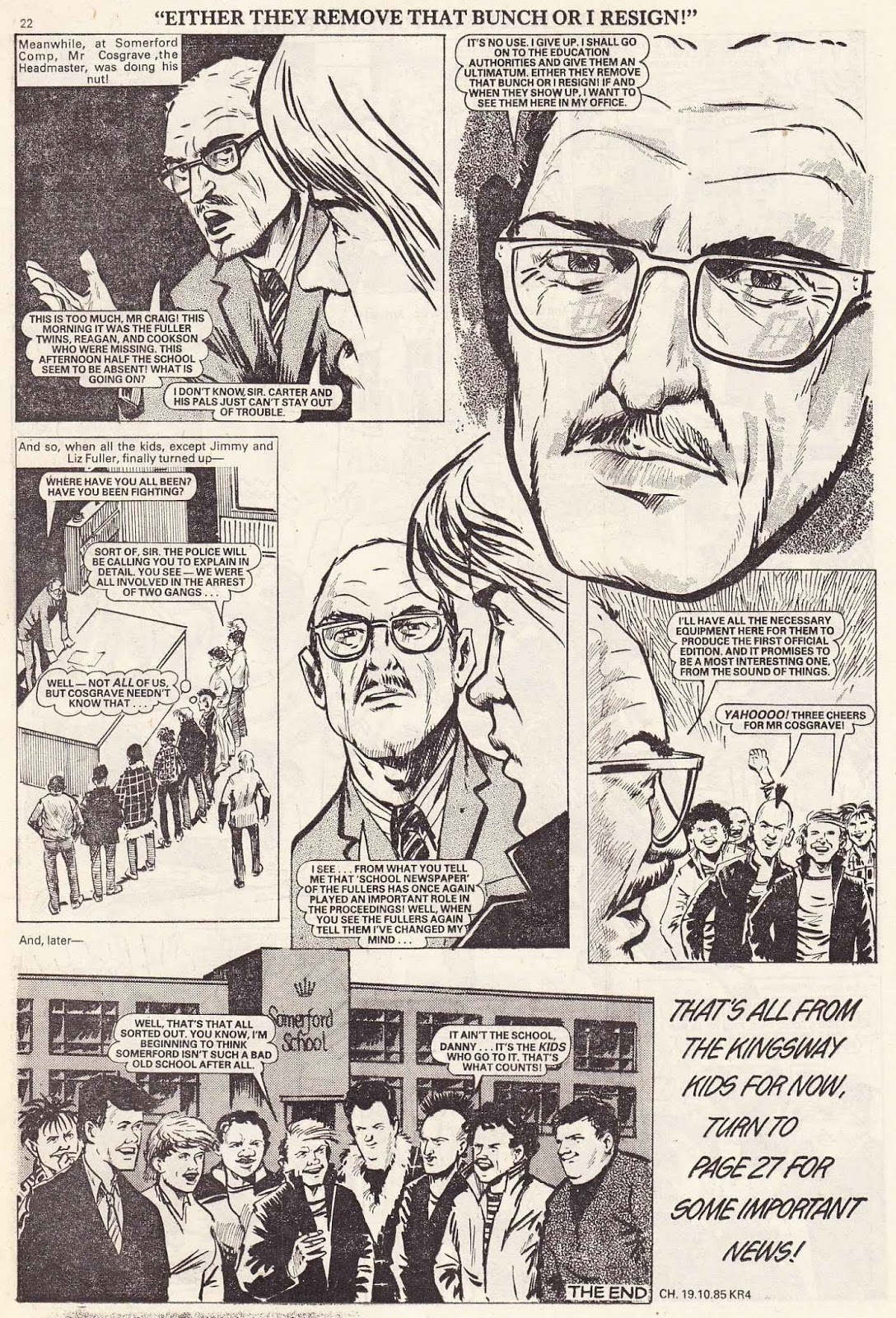 Old-fashioned Comics: Kids Rule OK - Jack Adrian & Mike White. UK ...