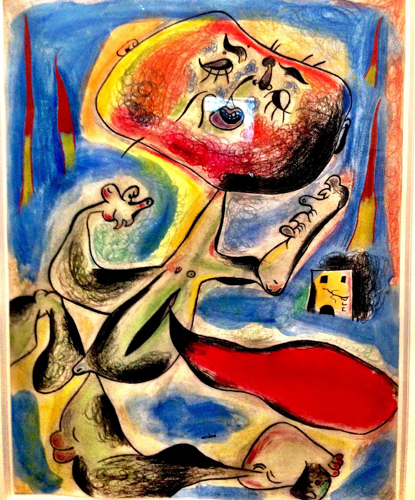 Focus On Paris: Miró Miró on the wall