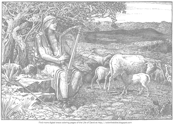 David Shepherd Coloring Page