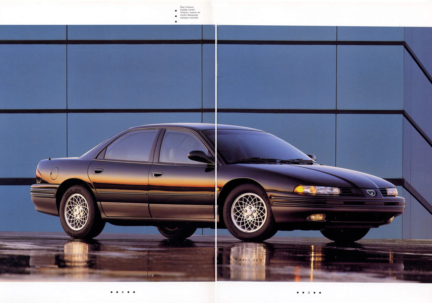 Bilar i väster . . .: Eagle Vision = Chrysler Vision i Sverige