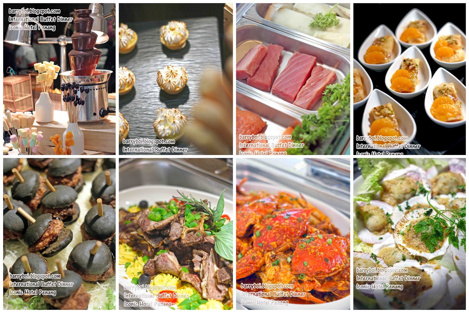 International Buffet Dinner at Iconic Hotel Penang.