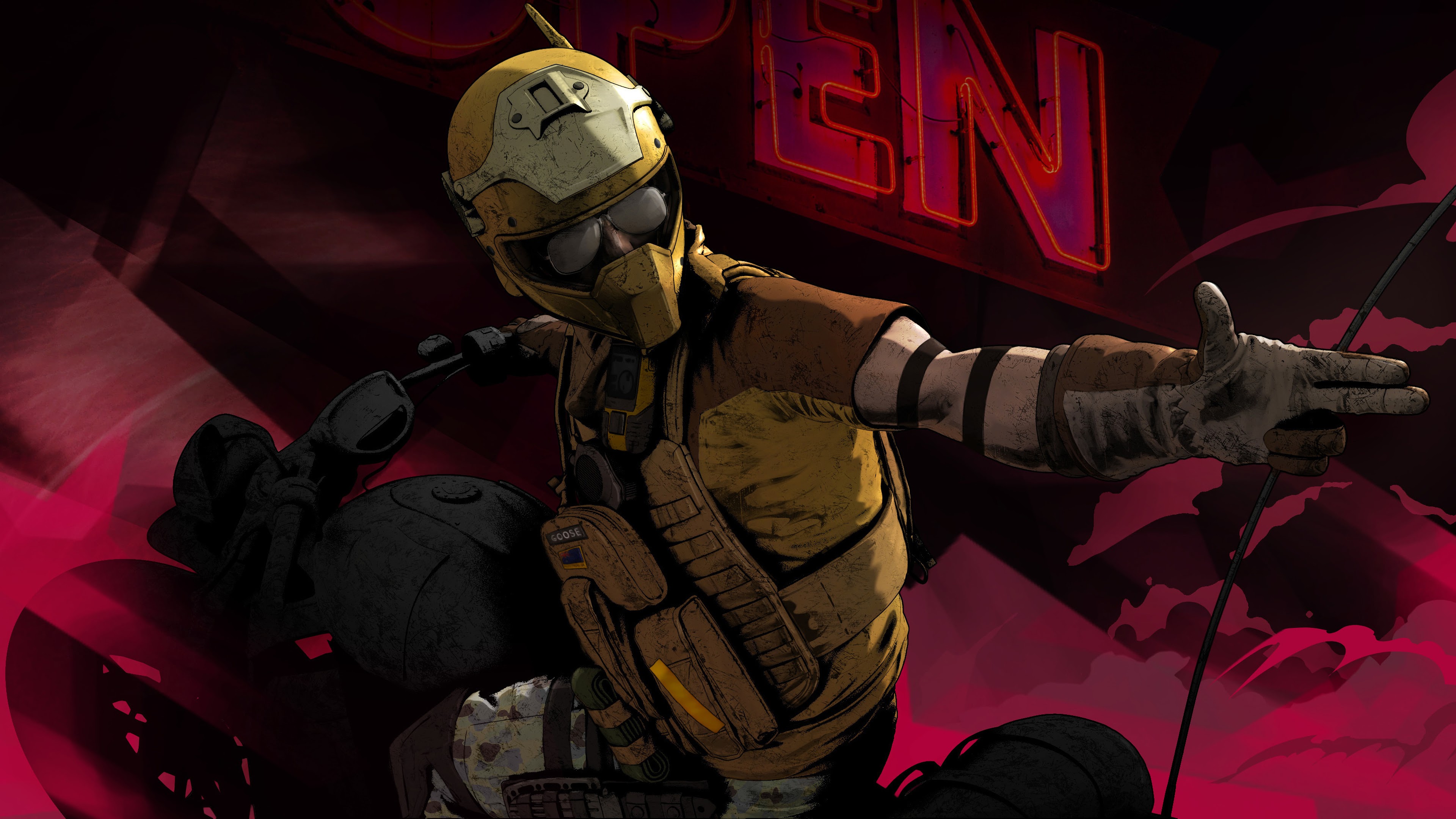 Mozzie, Rainbow Six Siege, 4K, #1 Wallpaper PC Desktop