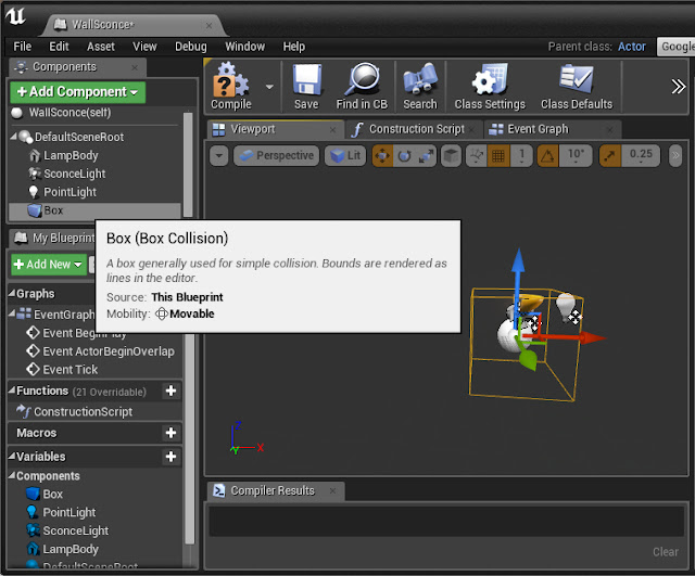 Hank的ue筆記 燈光bp04 Adding Class Blueprint Functionality
