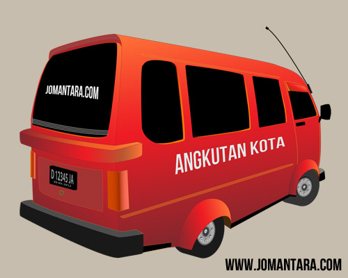 Angkot: Free Vector Graphic