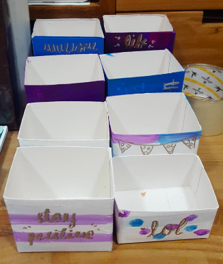 DIY ORGANISATION BOXES