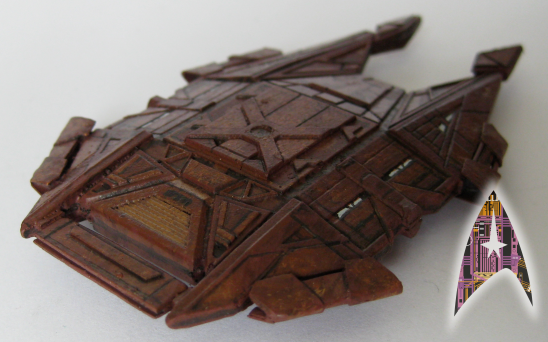FLEETYARD STAR TREK modeling blog: Suliban Stealth Cruiser - Coloration