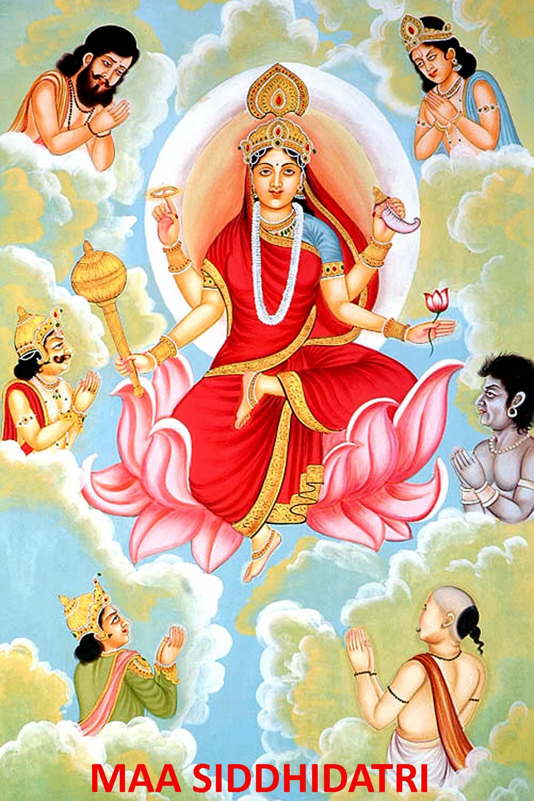 Myholidaytoindia: Maa 'Siddhidatri' is Worshipped on Ninth Day of Navratri