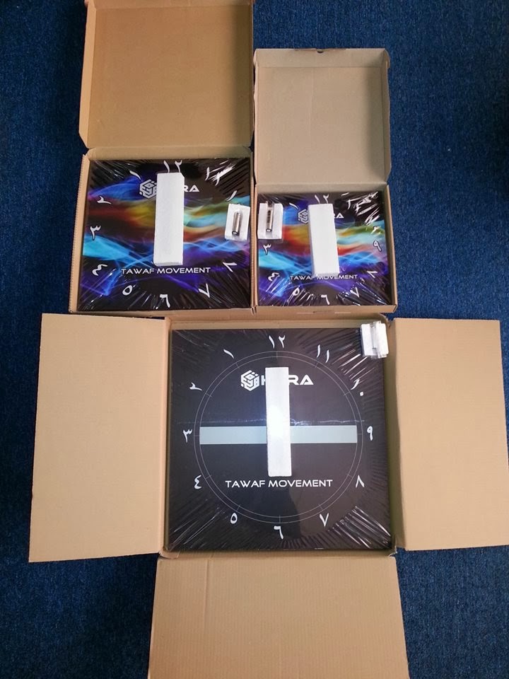 Jam Kekanan - CounterClockWise: Jam Dinding DECO