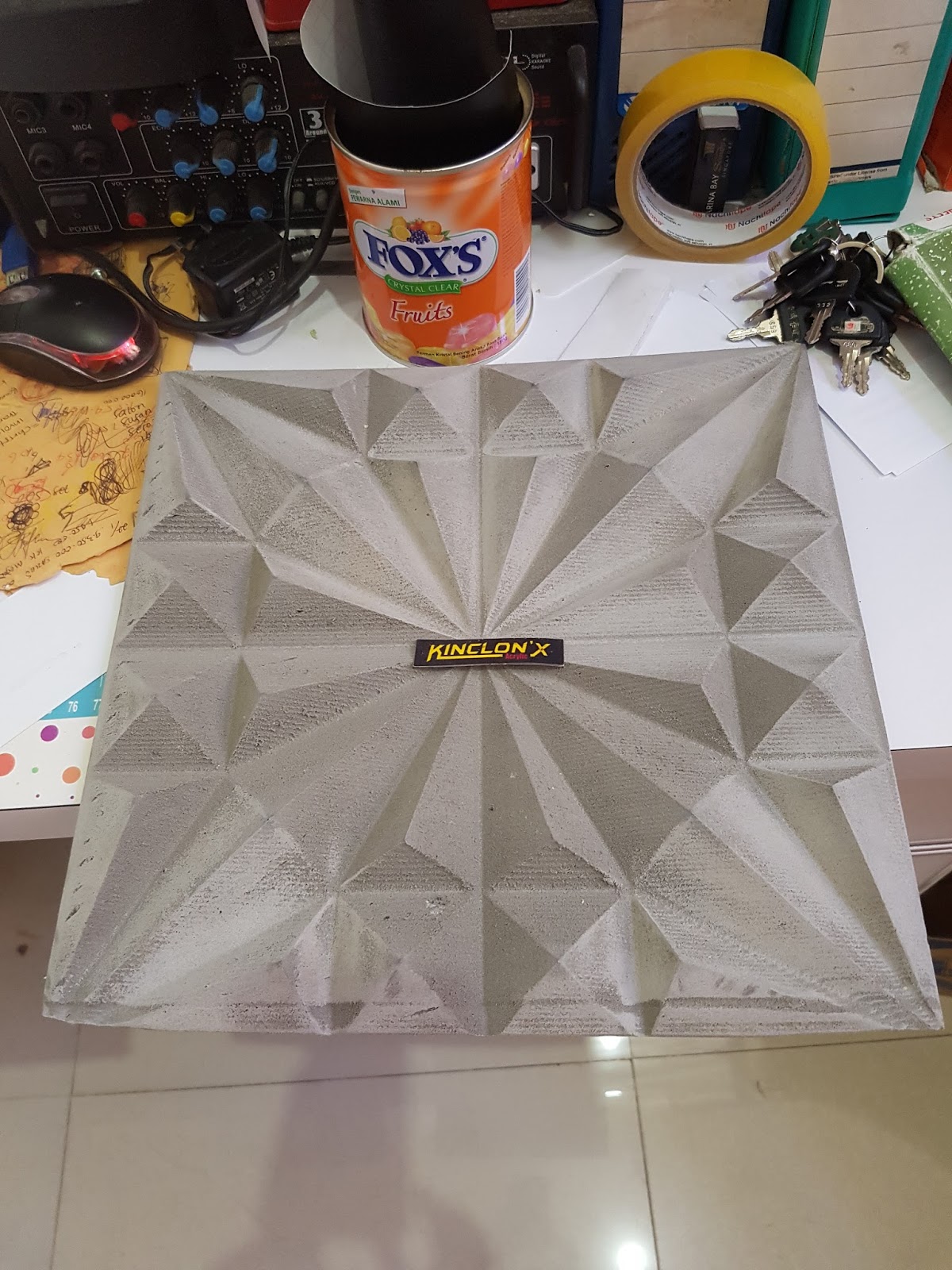 AKRILIK MURAH , PT KINCLONX ACRYLIC INDONESIA : WALL PANELS 3D