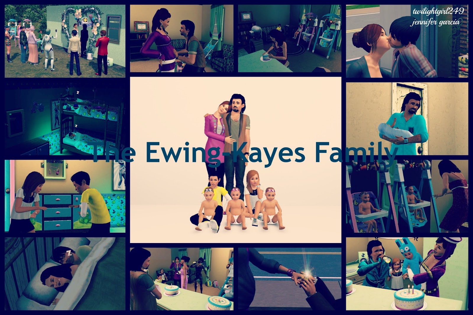 Jennifer Garcia's Sims 3 Stories: Ewing-Kayes/Twinbrook