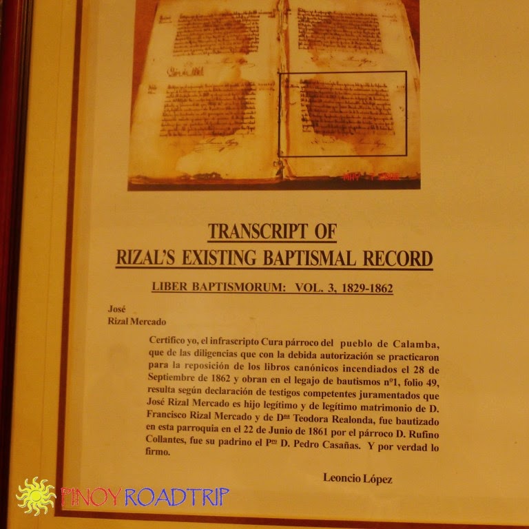 Pinoy Roadtrip: My Jose Rizal Tour Series: Rizal at Calamba, Laguna ...