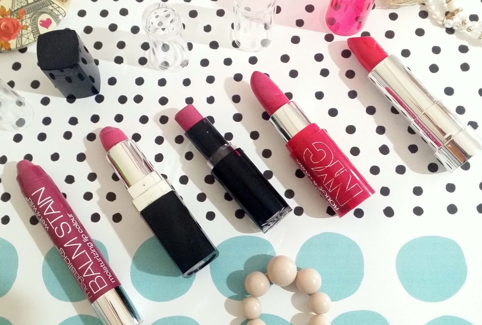 5 Pink Lipsticks - Pink Daisy Loves