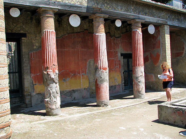 The Bell Curve of Life: Herculaneum: House of the Relief of Telephus
