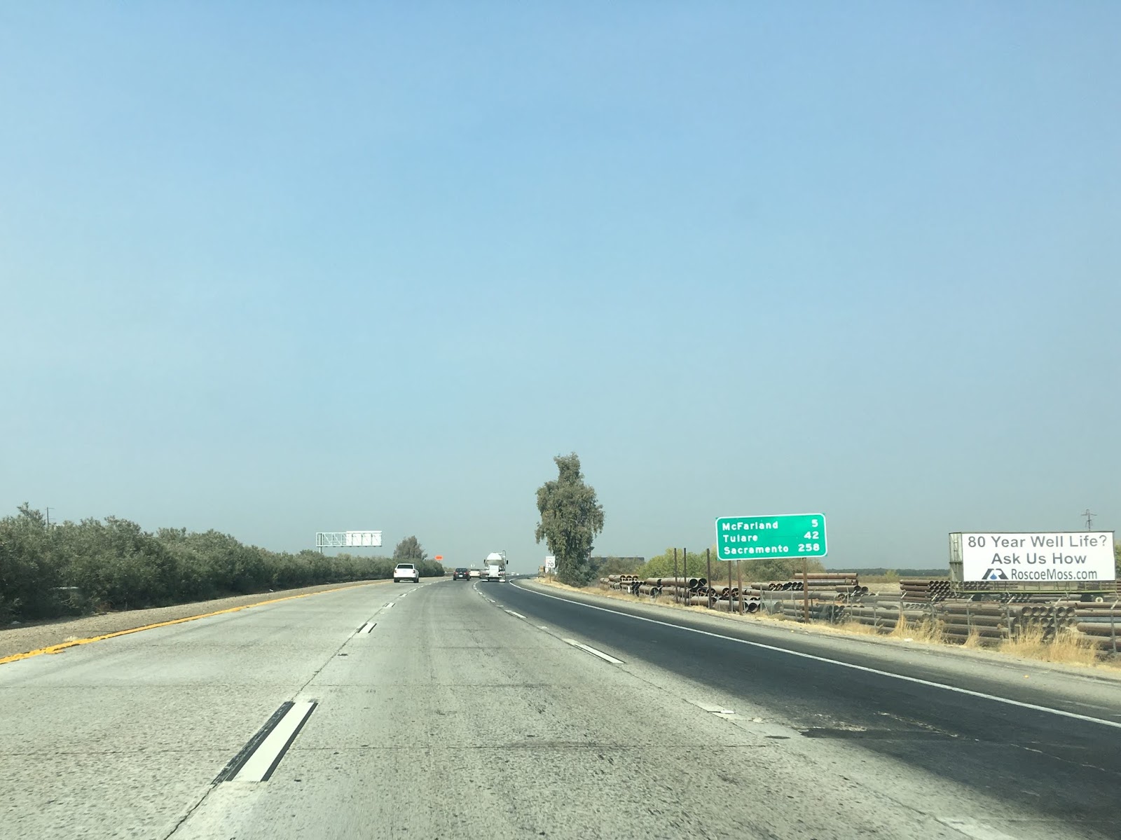 California State Route 99/Old US Route 99 Freeway Part 1; Interstate 5 ...