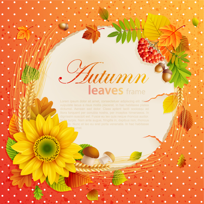 Happy Delicious Stuff: Clip Art - Autumn Background