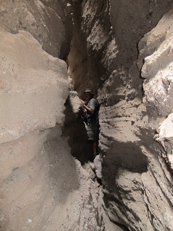 Geo's Journal: Big Split Rock Slot Canyon Walkabout