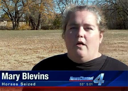 Four legged friends (and enemies): Oklahoma: Mary Blevins and Cory ...