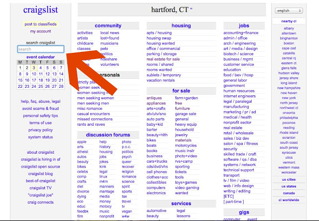 Heir and Space: How to Buy Furniture on Craigslist