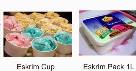 Tepung Instan Eskrim & Es Loli: ES KRIM