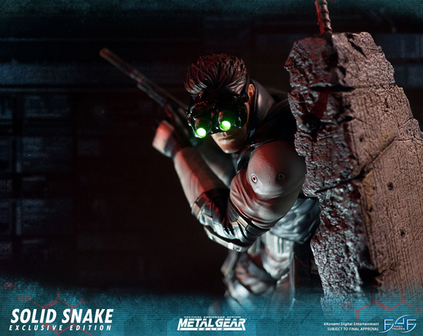 Metal Gear Solid - Solid Snake statue (First 4 Figures)