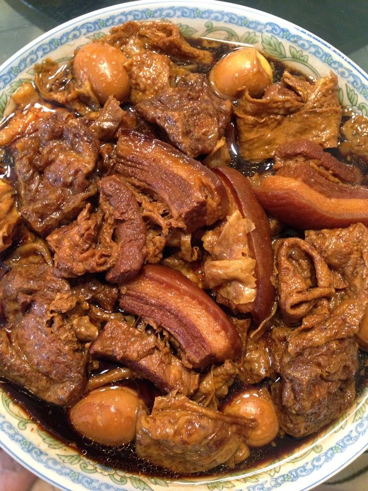 'Lor' with pork belly, tau kee, tau pok & egg by Linda Lau